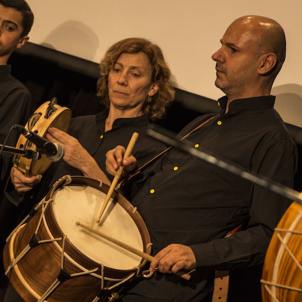 Clases de percusión gallega en Madrid - A Píntega Marela